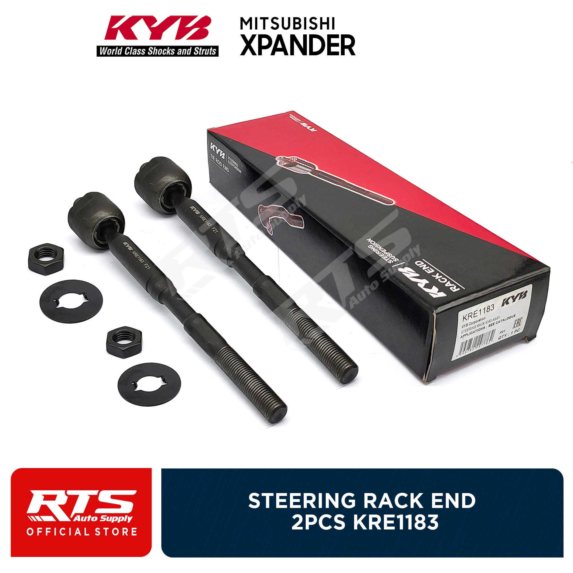 KYB KAYABA Rack end for Mitsubishi Xpander 2017 -up KRE1183 (SR-B320 ...