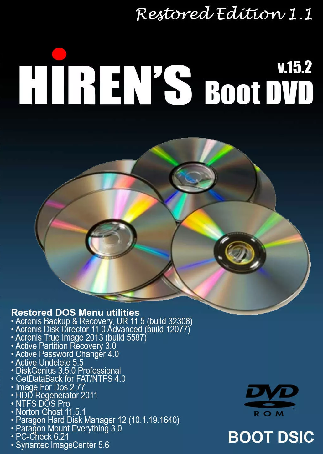 Computer Recovery Tool Pack for Windows Desktops and Laptops Files ...