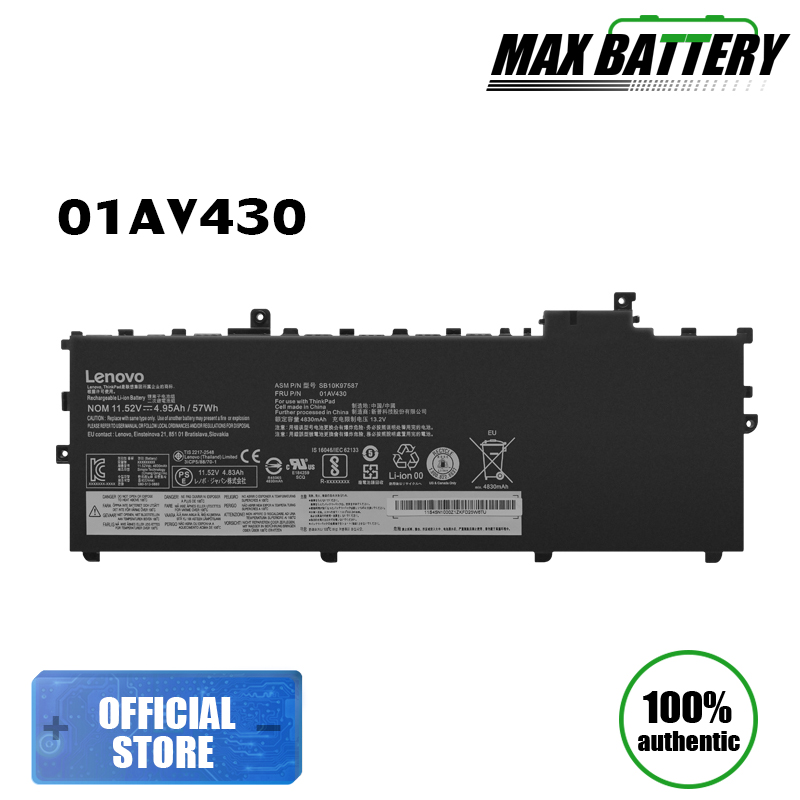 01AV430 01AV431 01AV494 Laptop Battery For Lenovo ThinkPad X1 Carbon ...