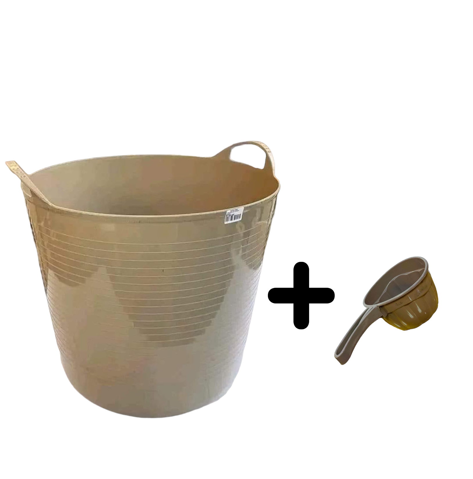 MOCHA Jumbo Plastic Bucket | Minimalist Timba | Pail Bucket Timba | Big ...