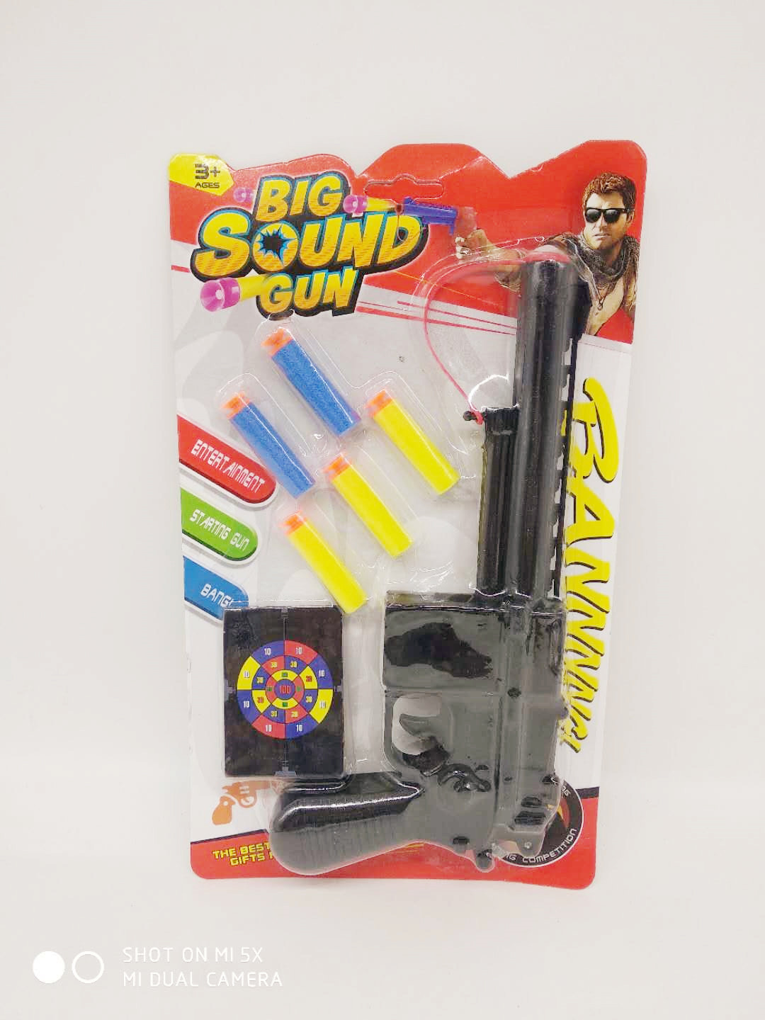 Toys Big Sound Gun Nerf Blaster Gun with Targ | Lazada PH