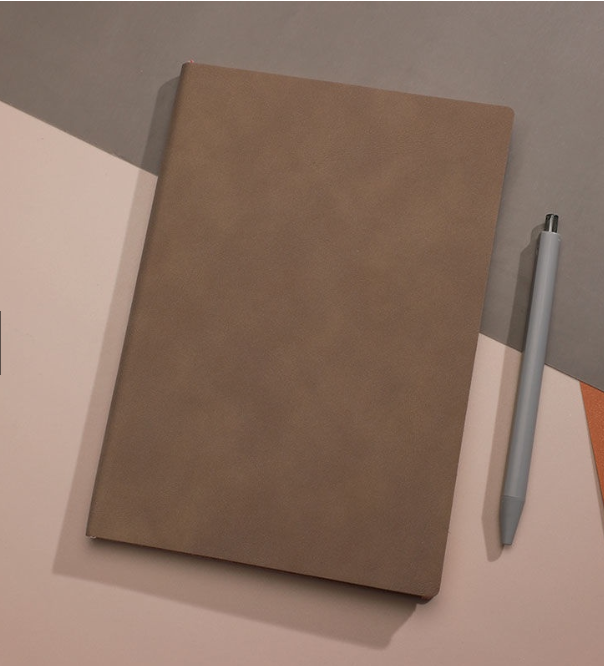 Customize Soft Faux Leather Cover Notebook Notepad Journal Leather ...