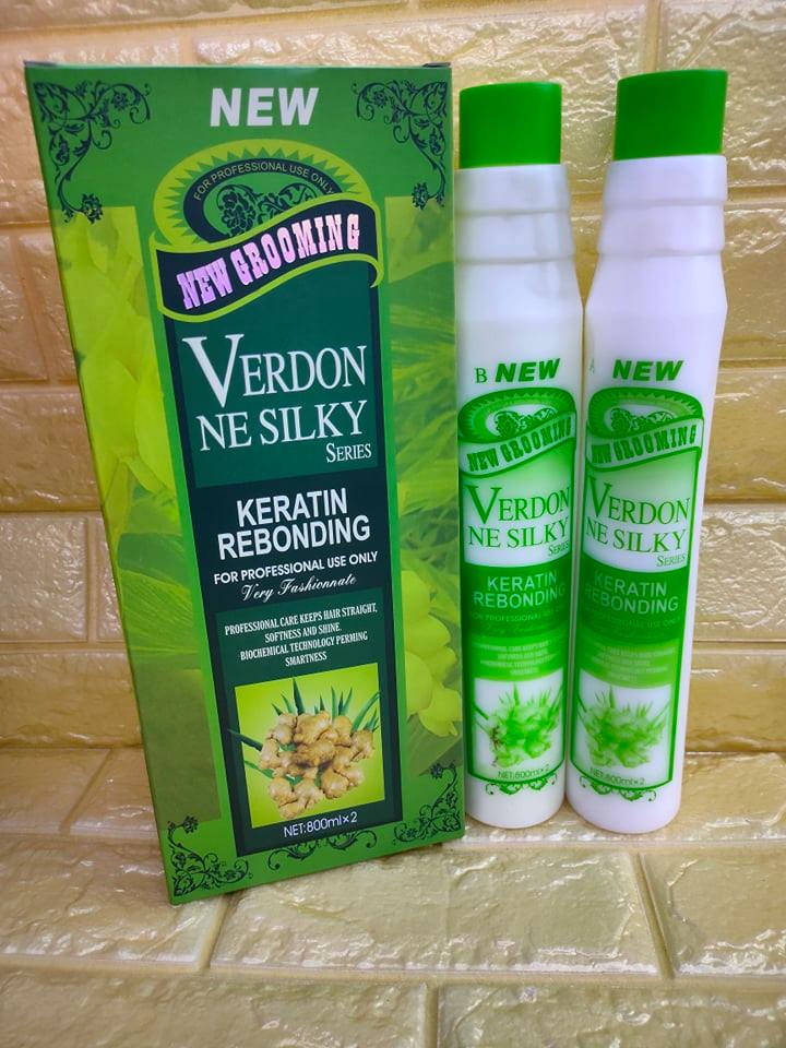 Verdon Ne SiLky Ginger Rebonding set 800mL*2 | Lazada PH