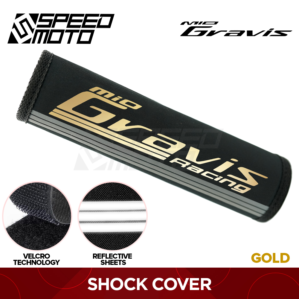 YAMAHA MIO GRAVIS 1PC SHOCK COVER V2 WATERPROOF WITH REFLECTORIZE ...