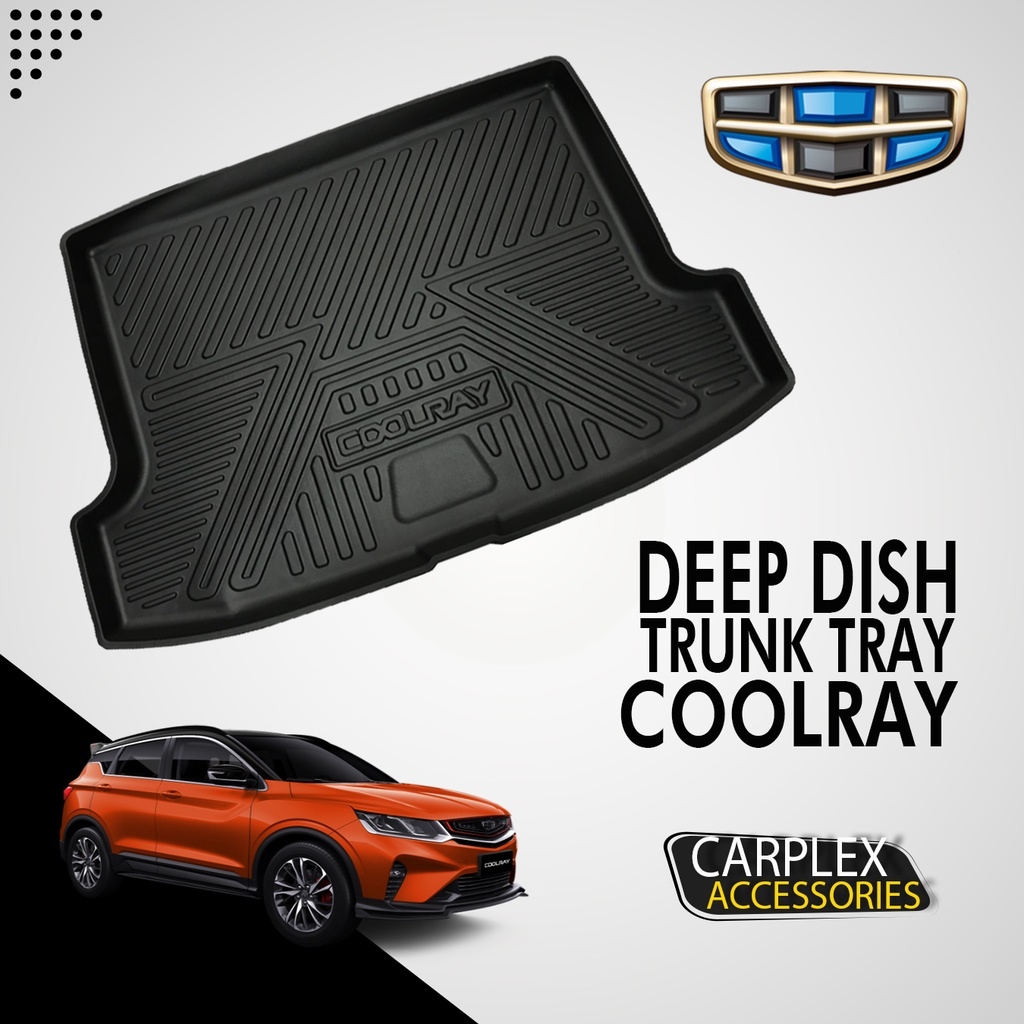 Carplex Geely Coolray 2018- 2021 5D Deep Dish and Trunk Tray Car ...