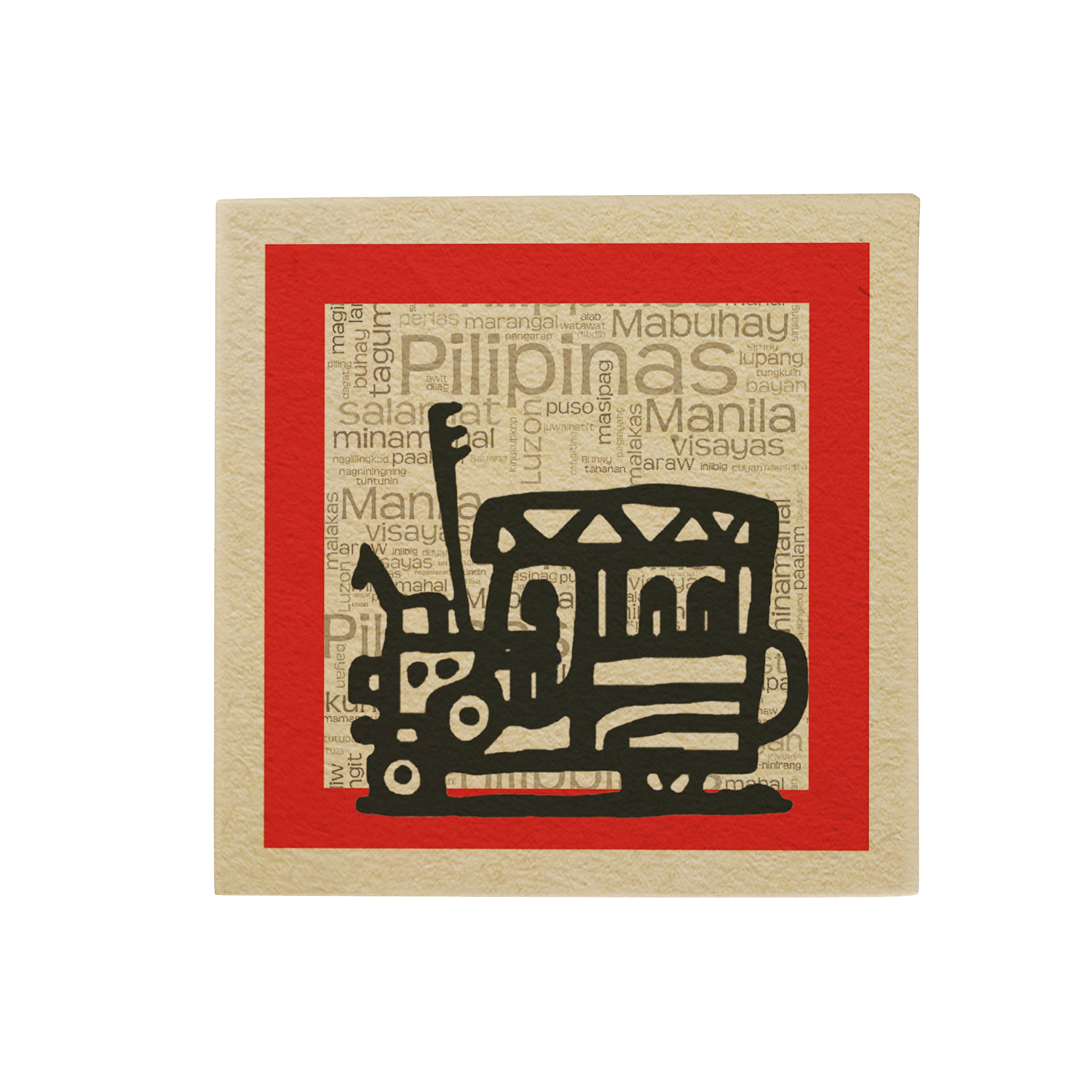 Papemelroti Philippine Souvenir Desk Pad | Notepad Memo Pad Stationery ...