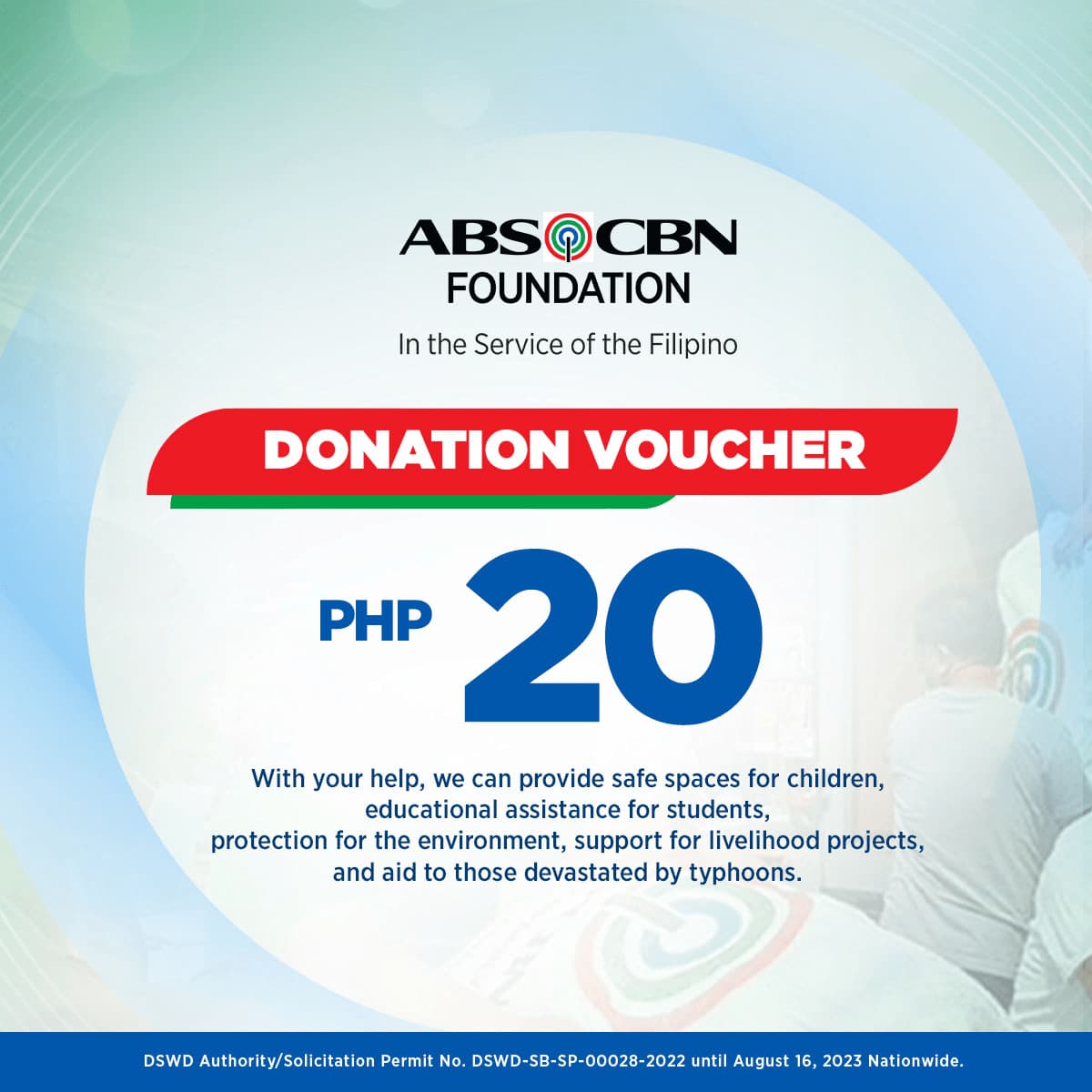 ABS-CBN Foundation PHP 20 Donation Voucher | Lazada PH
