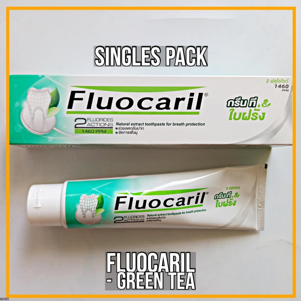 toothpaste for baby Fluocaril Toothpaste Green Tea and Guave Leaf ...
