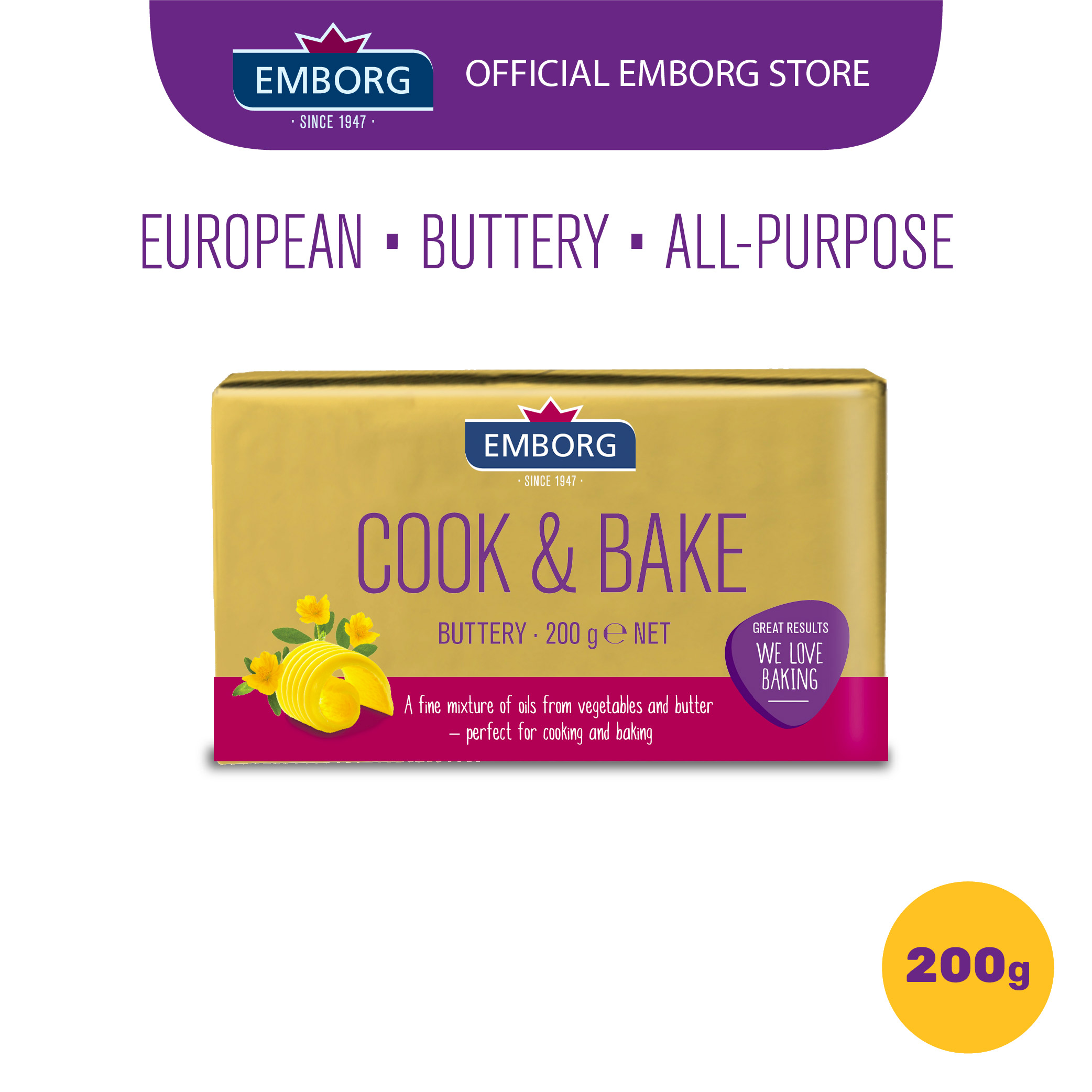 EMBORG Cook & Bake 200g | Lazada PH