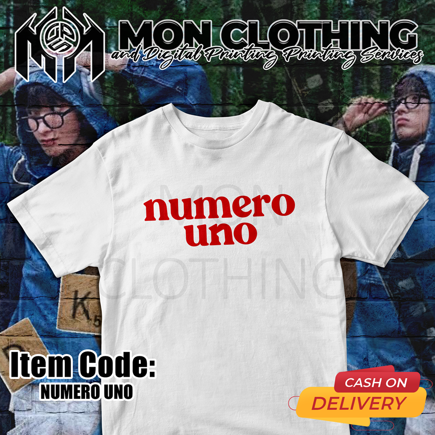 Numero Uno SEVENTEEN DK White Cotton Spandex T-Shirt Unisex | MON ...