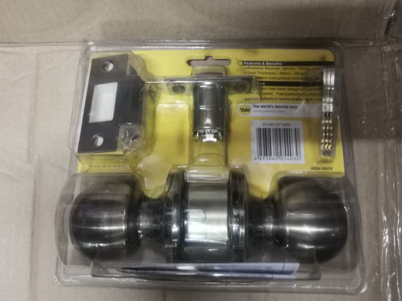 Yale Entrance Doorknob Lockset VCA5127 US32D | Lazada PH