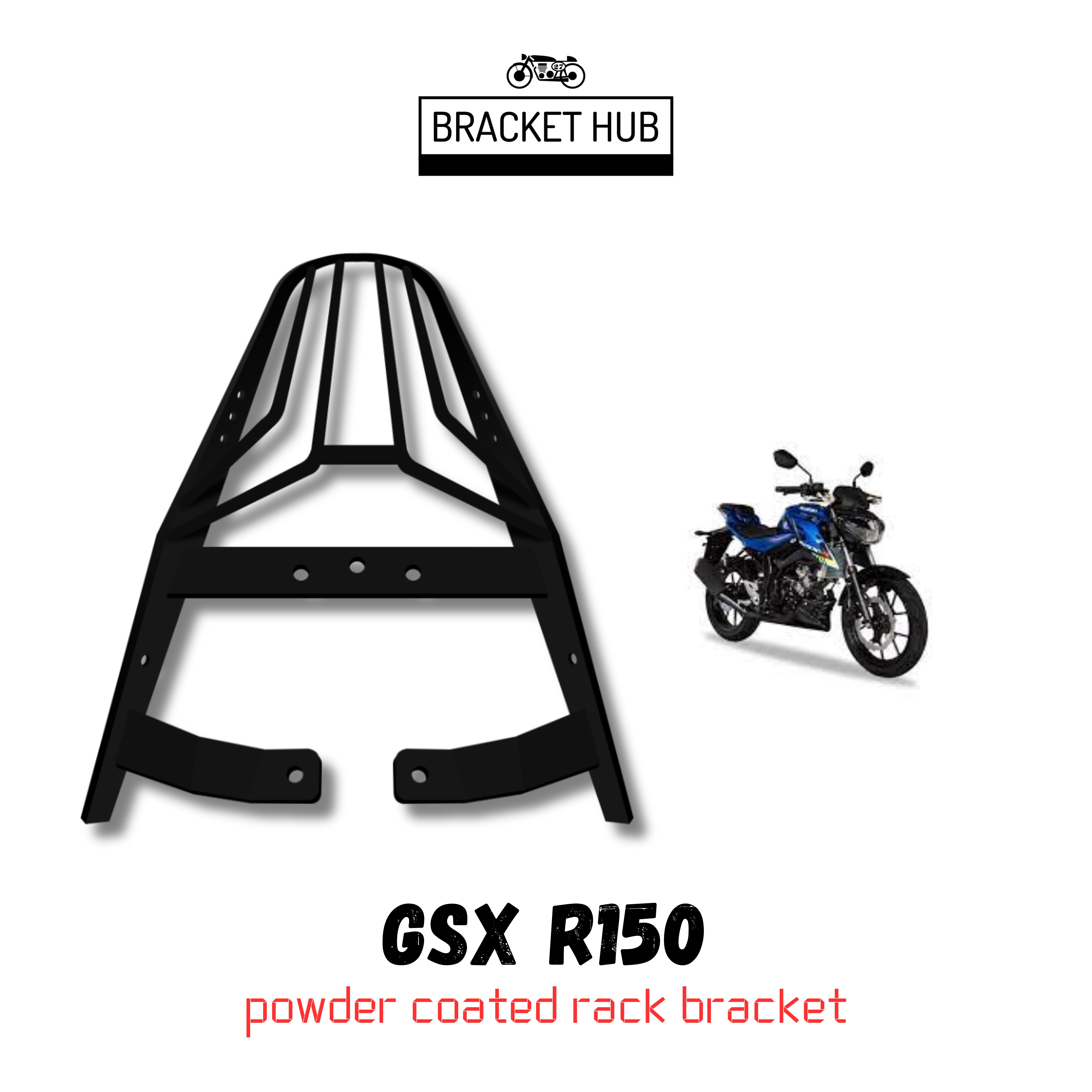 Suzuki GSX R150 Top Box Bracket / Suzuki GSX-R150 Bracket / Suzuki GSX ...