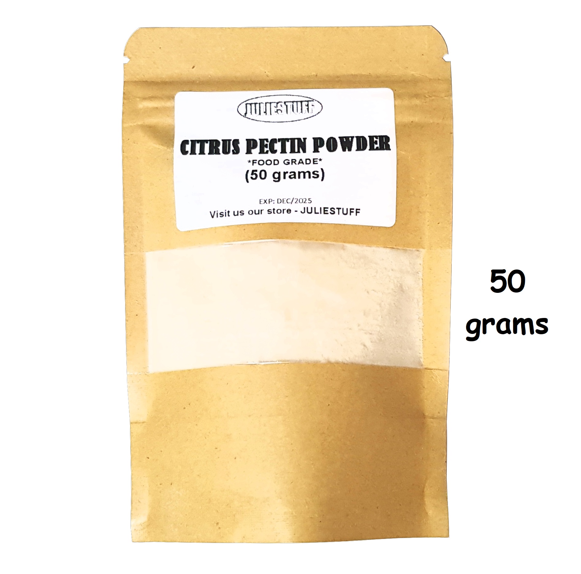 Citrus Pectin Powder (Food Grade) - available in 50, 100 & 150 grams ...