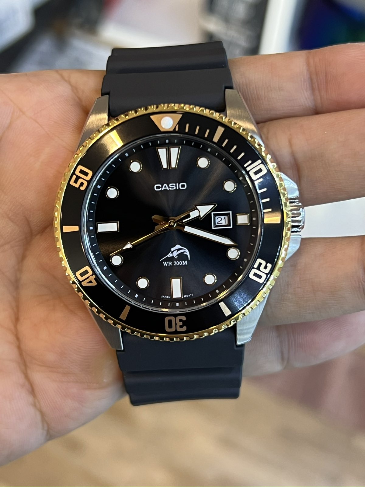 ORIGINAL CASIO DURO Men Diver's Watch MDV-106G-1A / CASIO DURO MDV-106G-1A | Lazada PH