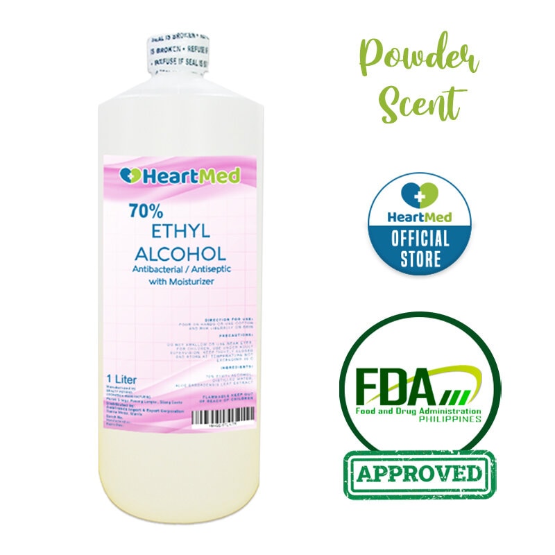 HEARTMED Ethyl Alcohol - Powder Scent | Lazada PH