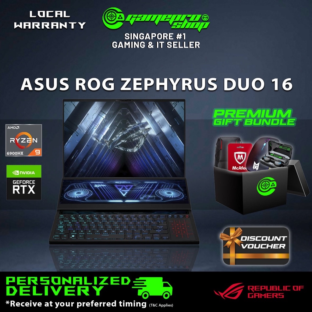 [PRE-ORDER/GIFTS] ASUS ROG Zephyrus Duo 16 GX650RX-LB213W Laptop ...
