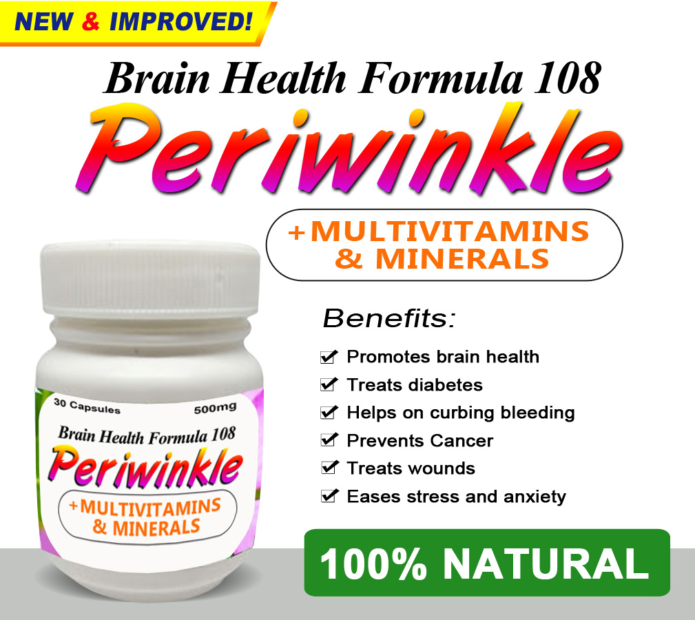 BRAIN HEALTH FORMULA 108 PERIWINKLE CAPSULES (MAIN) | Lazada PH