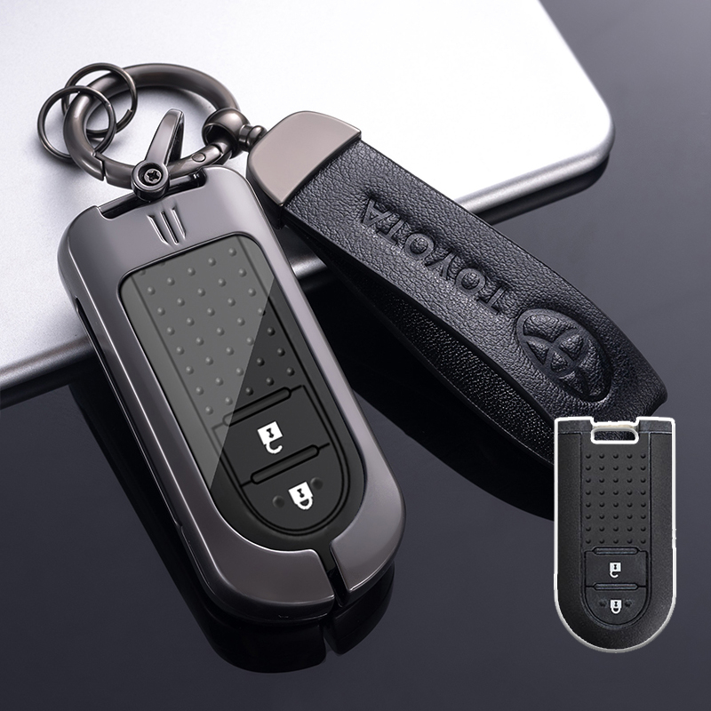 Toyota Rush Wigo 2021 - 2022 Remote Key Case Cover Metal Key Fob Shell ...