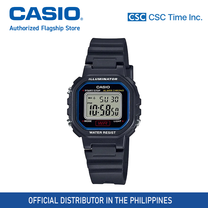 Casio (LA-20WH-1CDF) Black Resin Strap Digital Watch | Lazada PH