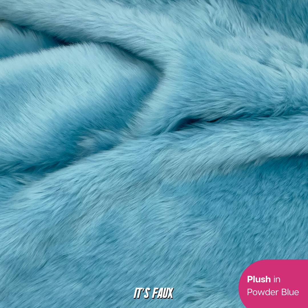 It's Faux PH PLUSH Faux Fur Fabric HIGH QUALITY Square Furs CHEAPEST ...
