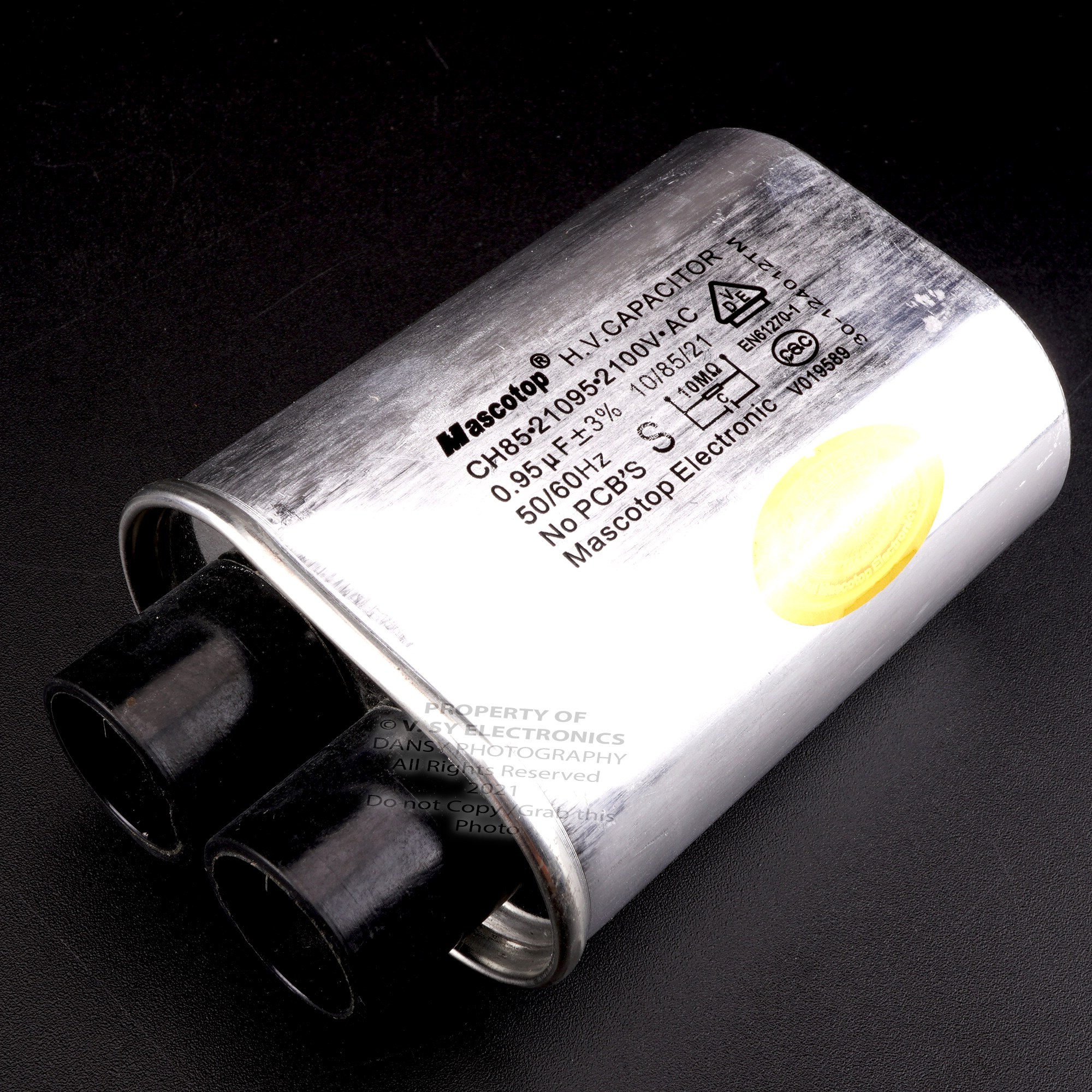 【spot goods】 CH85 0.95uF 2100V AC / 3 10/85/21 HV High Voltage ...