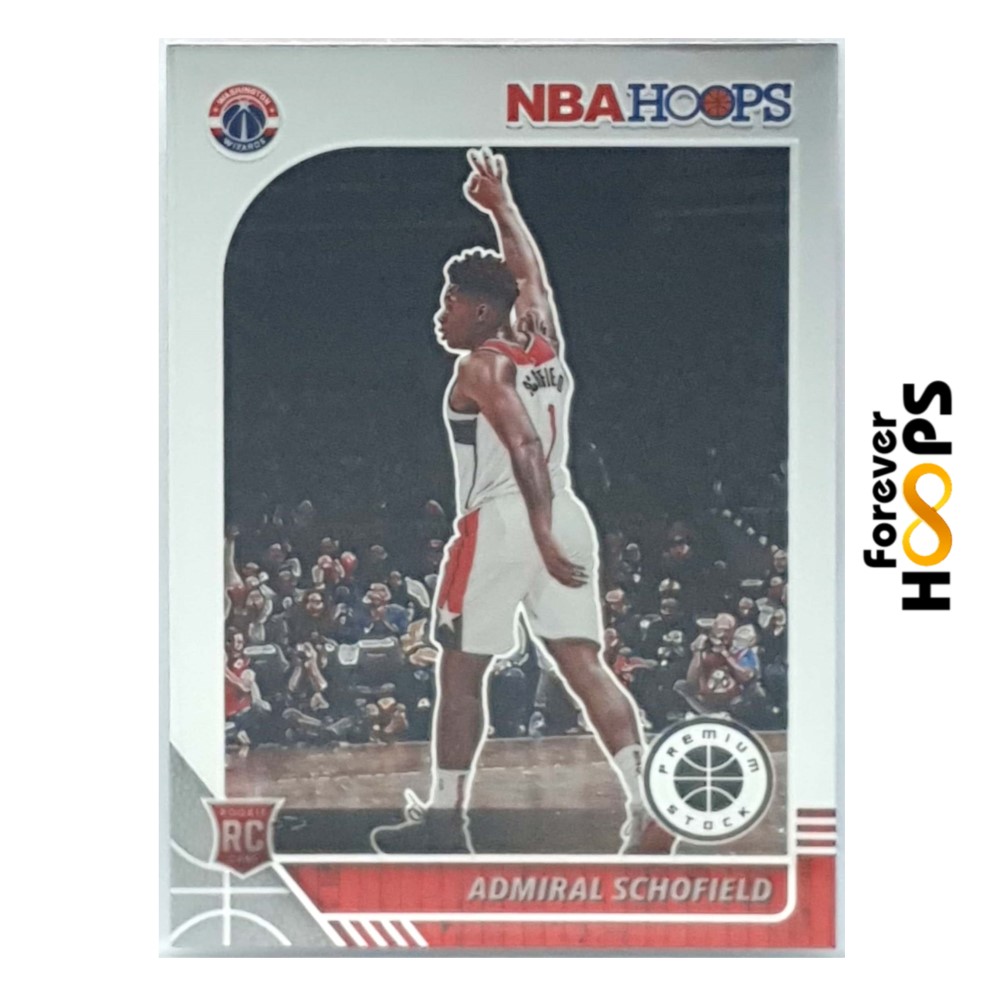 Admiral Schofield 2019-20 Panini Hoops Premium Stock #231 RC Rookie ...