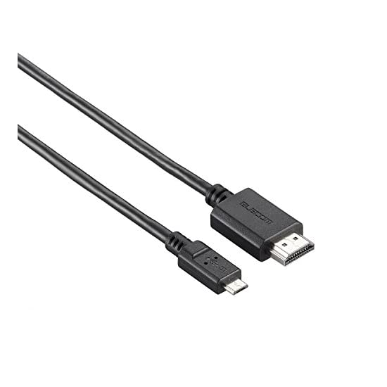 Elecom MHL Cable 3.0 (HDMI to Microb) 2A Super Rapid Charge TV Remote ...