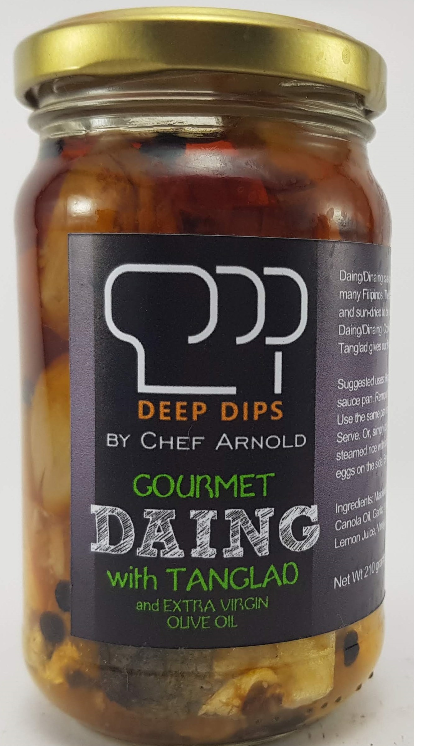 Deep Dips Gourmet Daing with Tanglad and Extra Virgin Olive Oil | Lazada PH