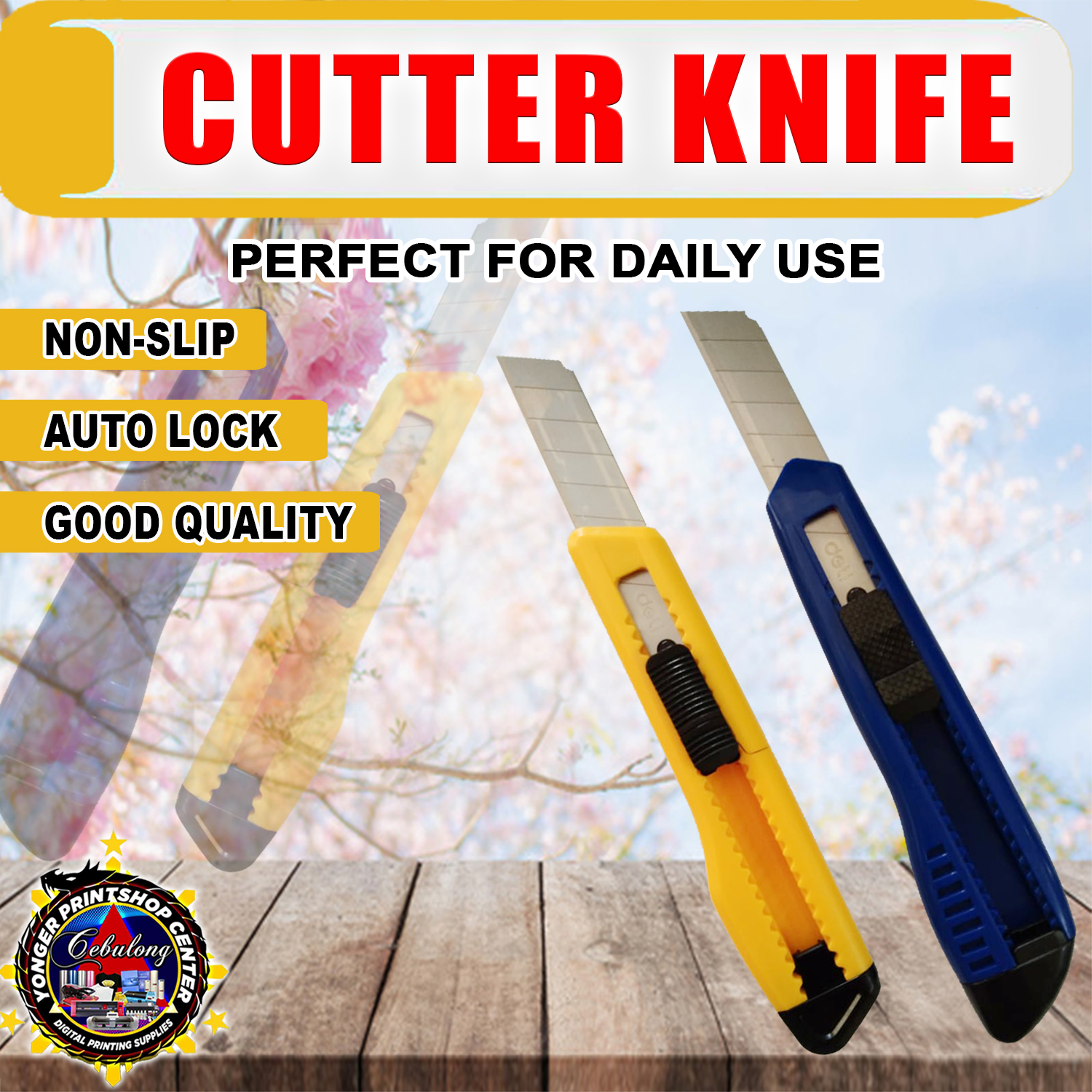 CUTTER KNIFE-CEBULONG YONGER | Lazada PH