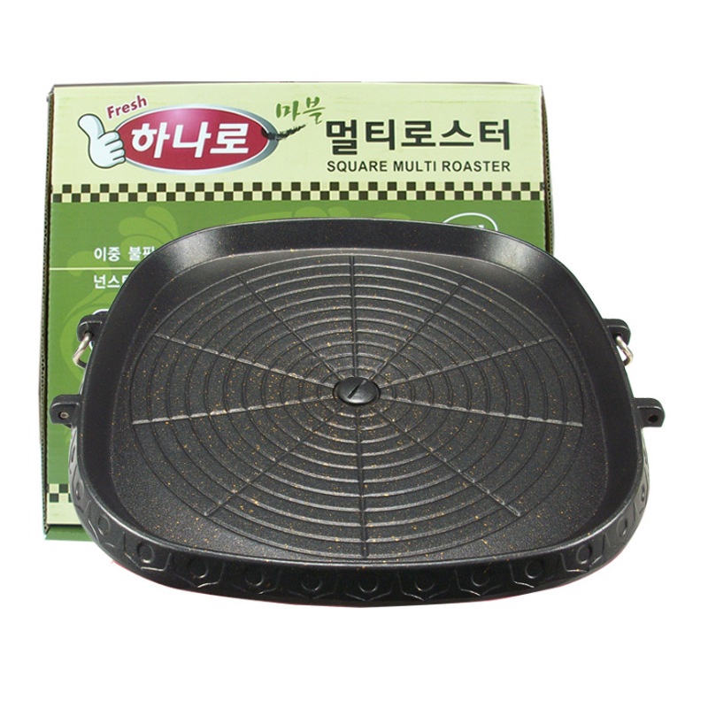 ♣Samgy Set Portable Butane Stove Samgyupsal Grill Pan Set Hanaro Non ...