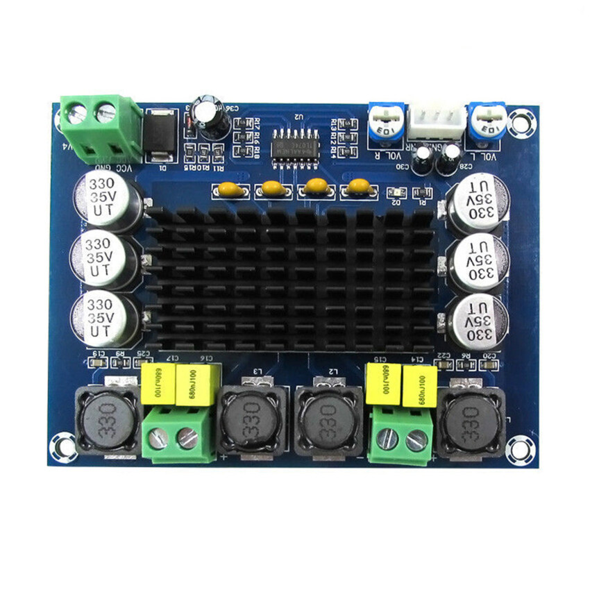 🔝 Original XH-M543 High Power Digital Amplifier Board TPA3116D2 Audio ...