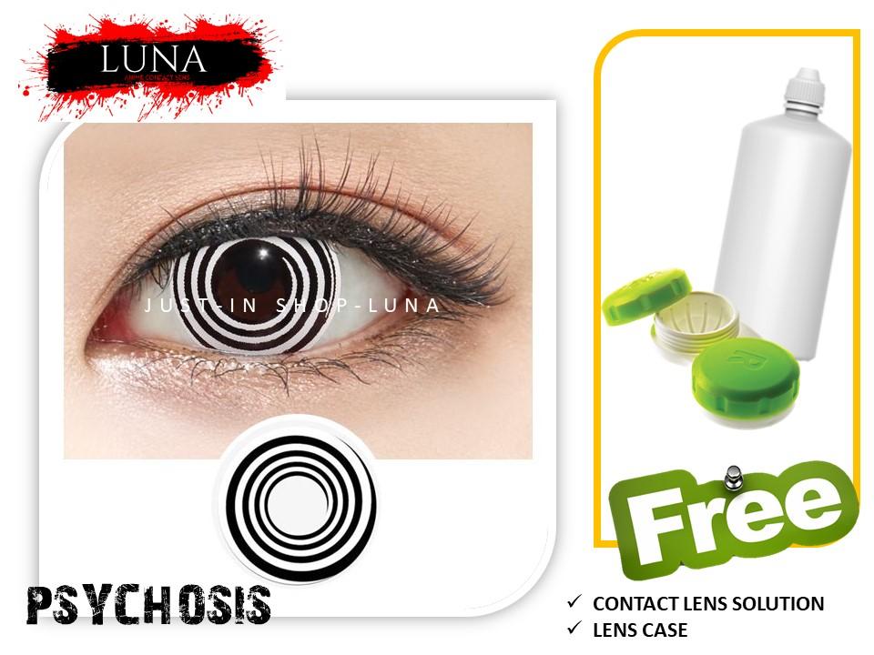 Psychosis White Contact Lens | Lazada PH