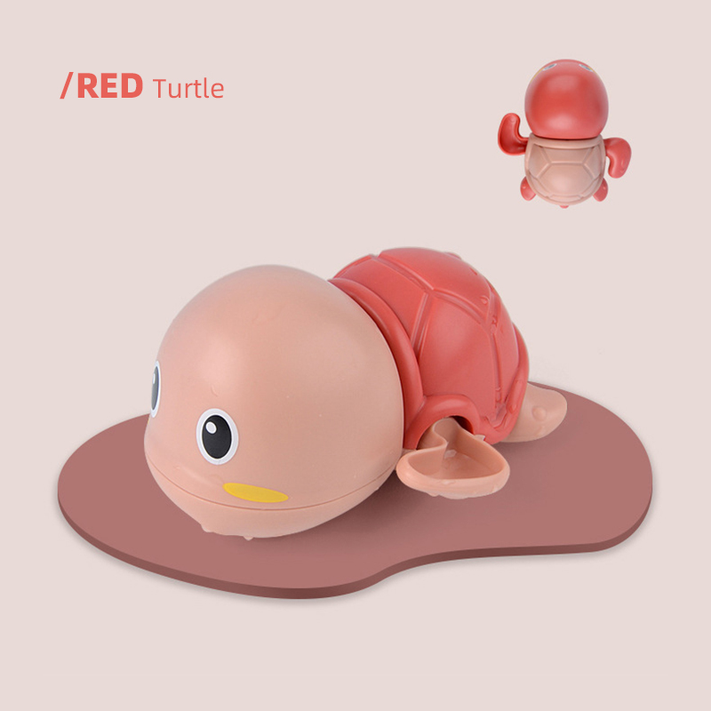【Ready Stock】Baby Bath Toy Baby Swimming Plaything Cartoon Tortoise ...