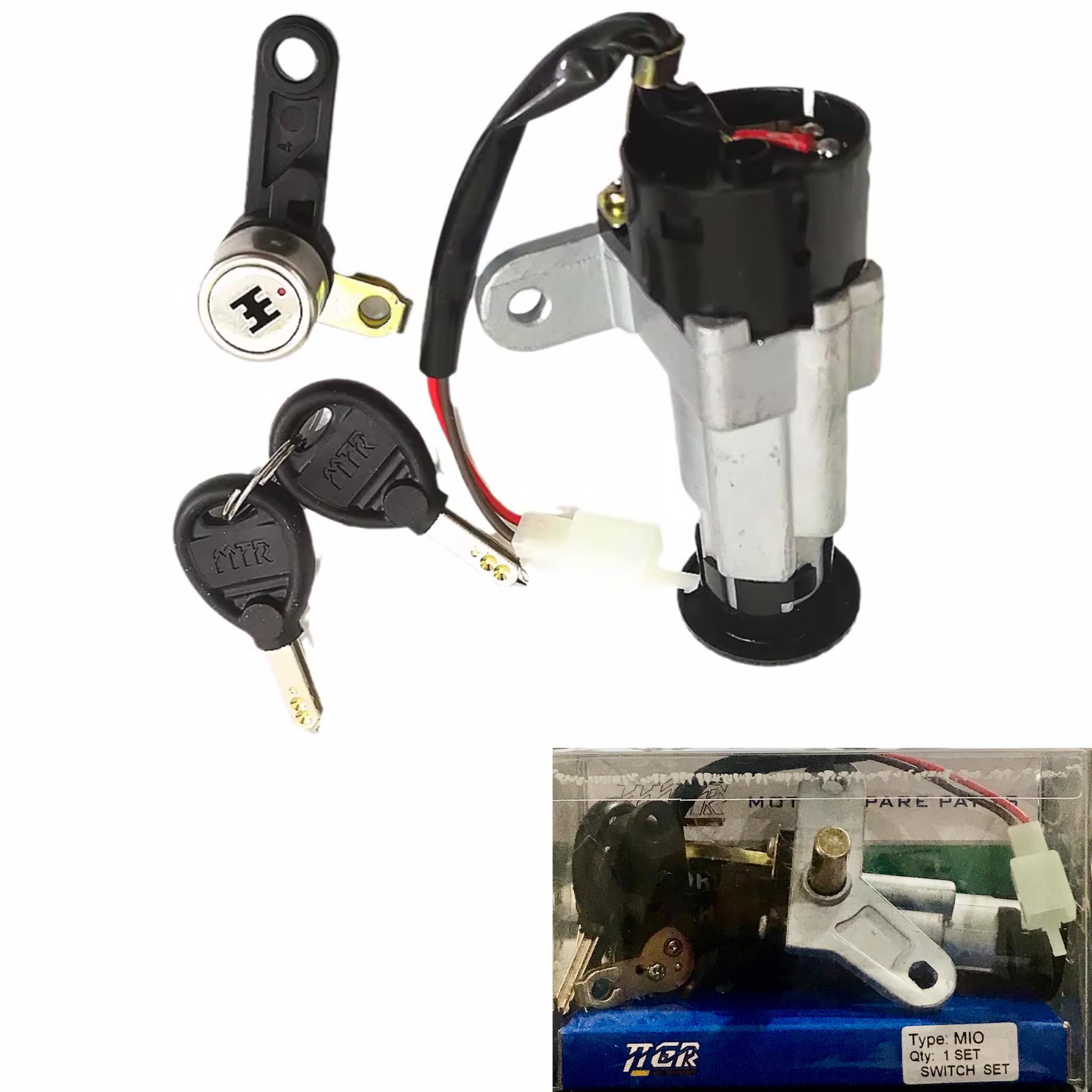 Motor Access MOTORCYCLE TTGR IGNITION SWITCH KEY SET MIO SPORTY ...