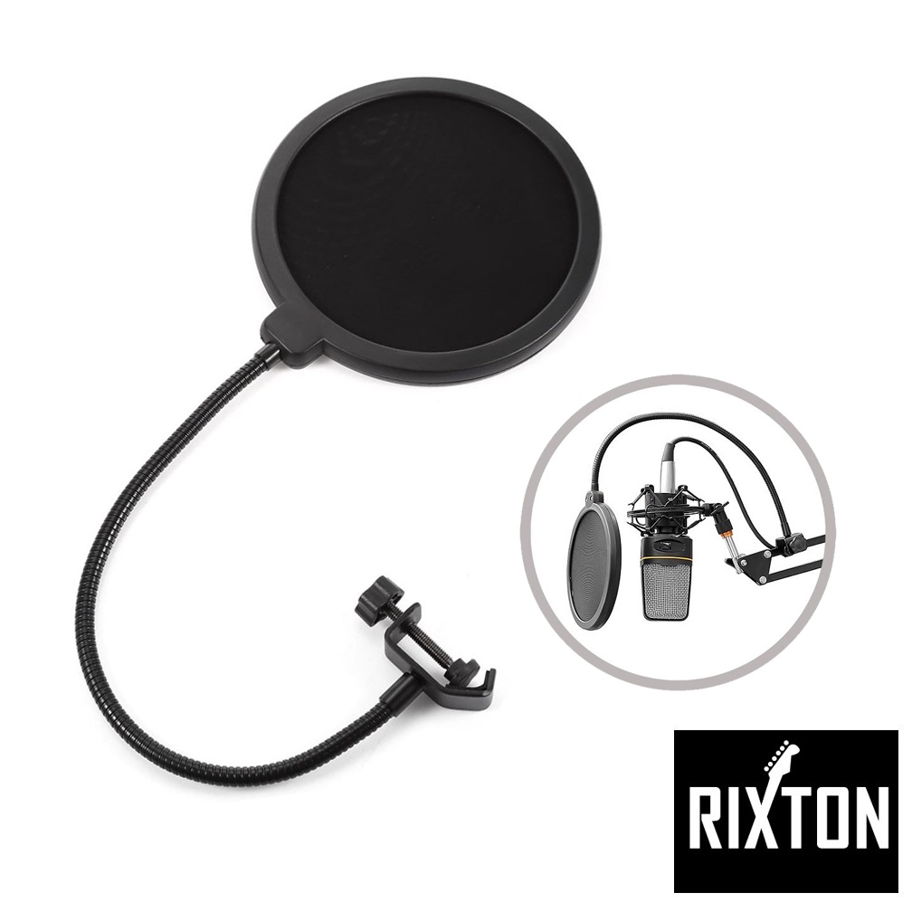 Rixton Professional Microphone Pop Filter Shield Dual Layered | Lazada PH