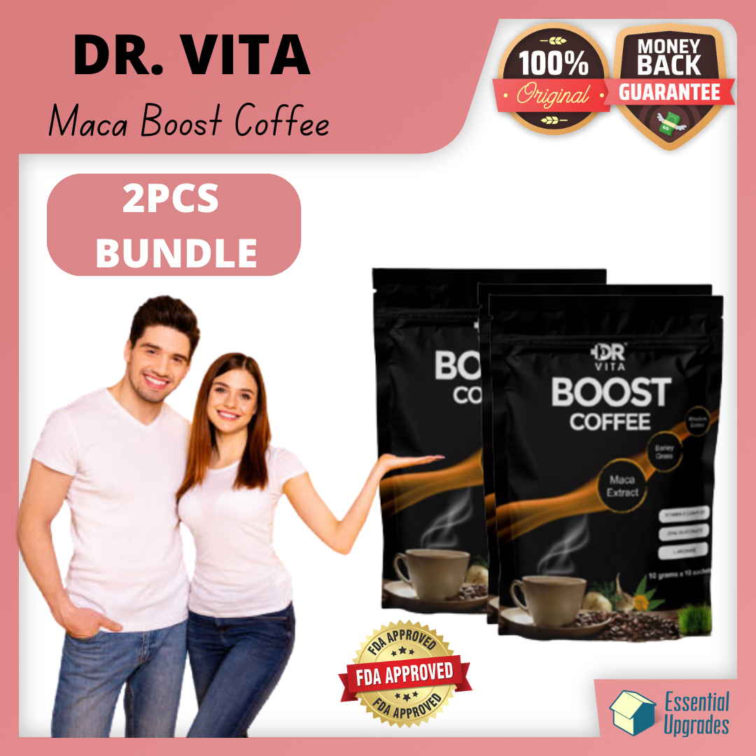 1PC/2PCS/3PCS- DR. VITA MACA BOOST COFFEEFDA Approved 10 sachets Barley ...