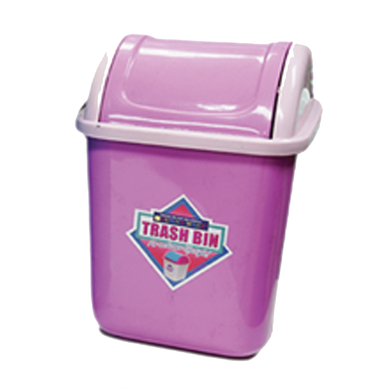 12pcs (1 dozen) set Mini Trash Bin round top 13 Liter Waste Bin ...
