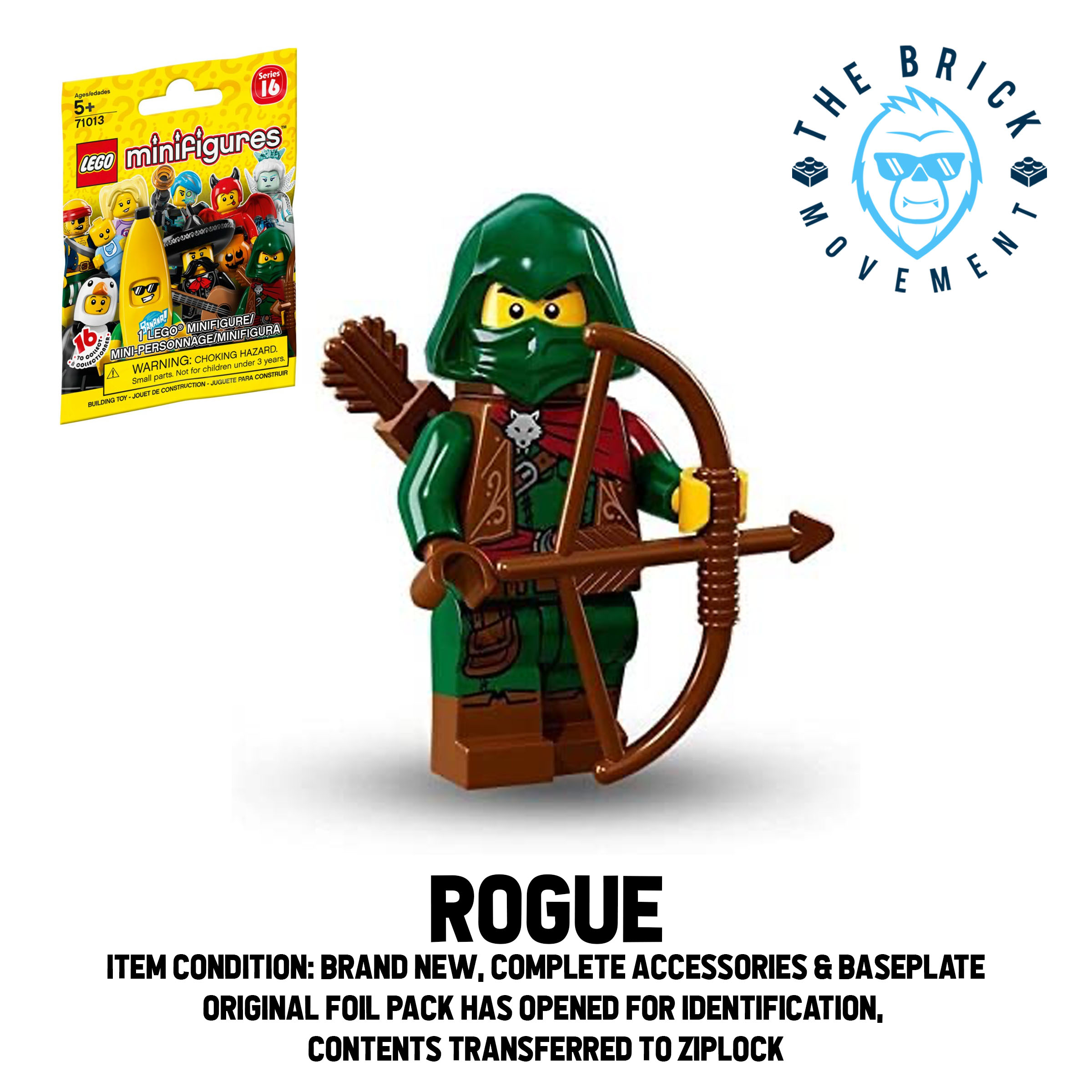 LEGO® Collectible Minifigure Series 16: Rogue Minifigure | Lazada PH