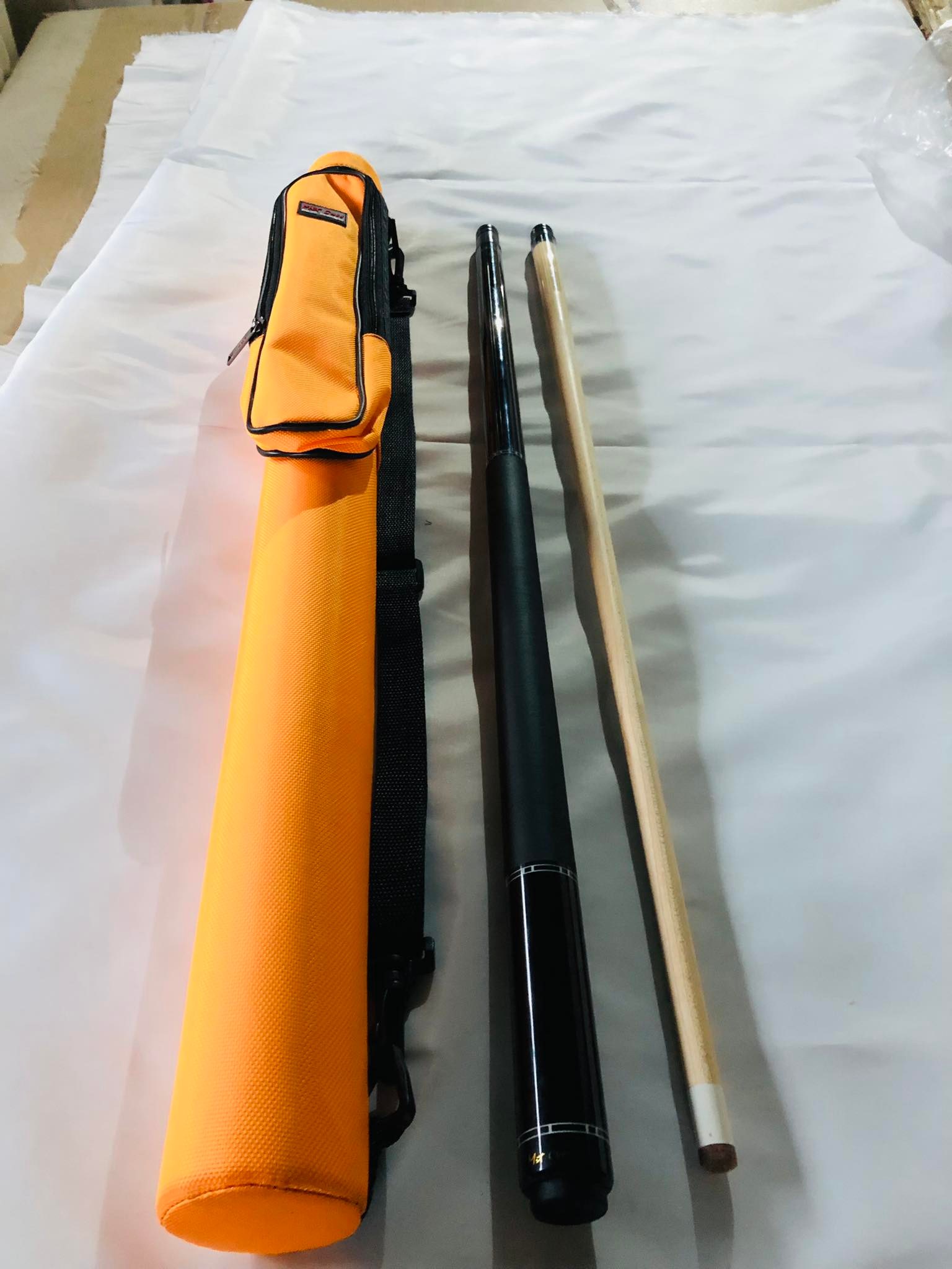 MIT CUES WITH FREE 1 PC JOINT PROTECTOR AND MIT CUES HARDCASE/Billiard ...