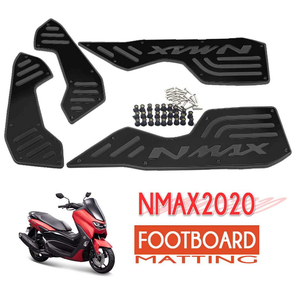 Nmax 2020 Footboard Matting [BLACK] | Lazada PH