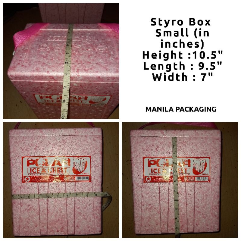 Polar Ice Chest styro box with box Cash on Delivery☆ | Lazada PH