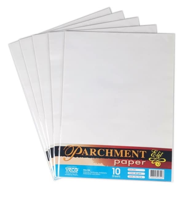 PARCHMENT PAPER 10's/pack/80gsm/short size | Lazada PH