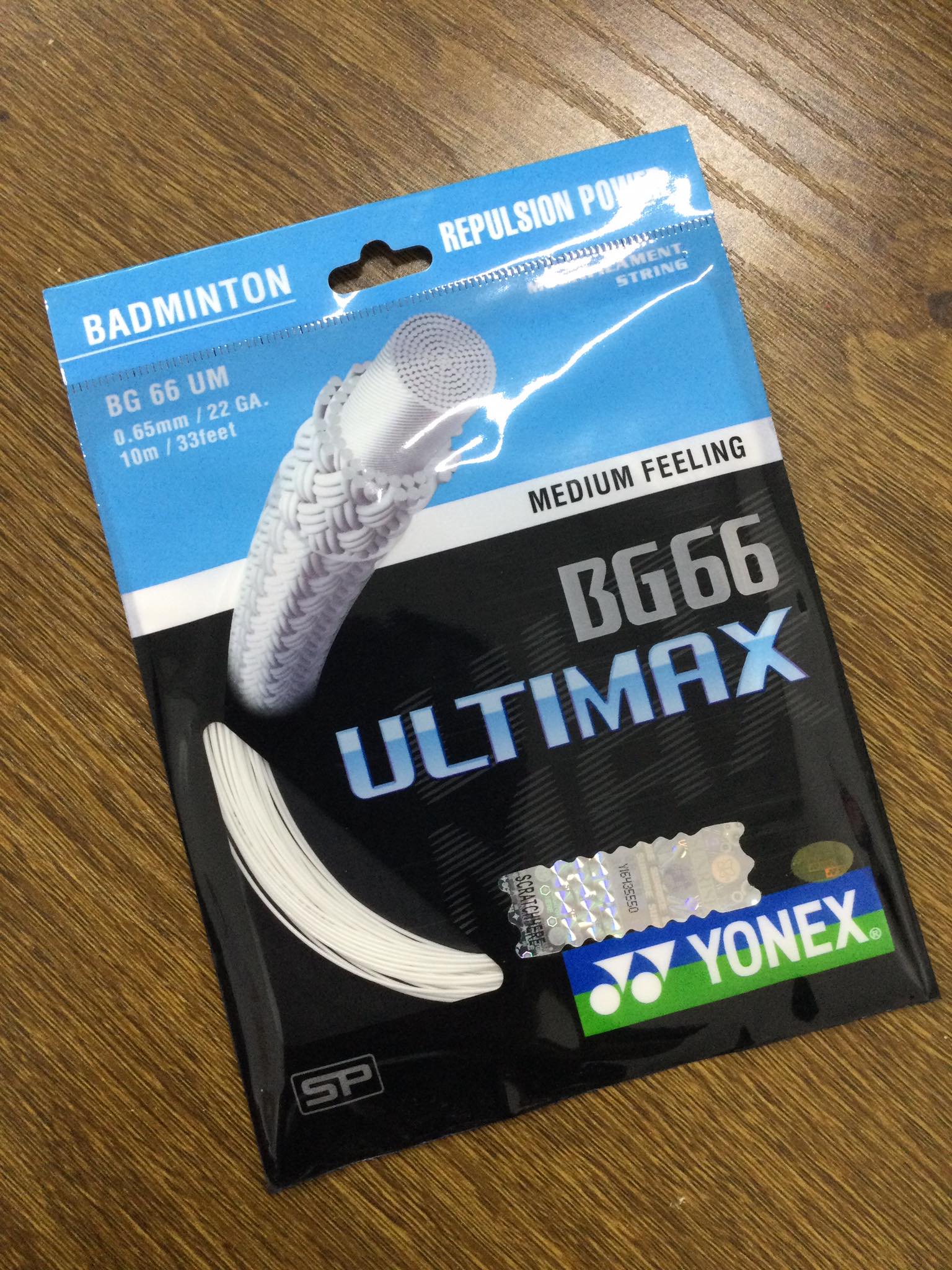 YONEX Badminton Racket String BG66 ULTIMAX (0.65mm) 10m(33feet) | Lazada PH