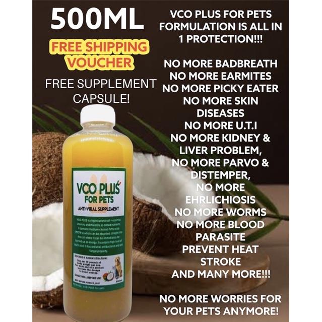 VCO PLUS FOR PETS 250ML/ 500ml | Lazada PH