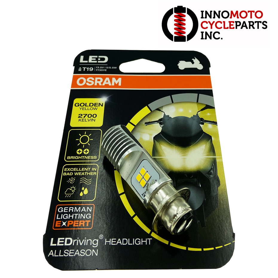 Osram - LED (T19/M5) - All Season (Golden Yellow) - Headlight Bulb ...