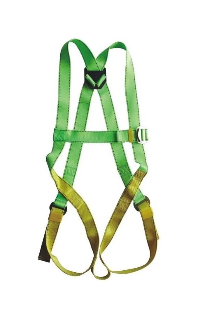 Full Body Safety Harness Tool Fall Protection with 5D-Rings and Waist ...