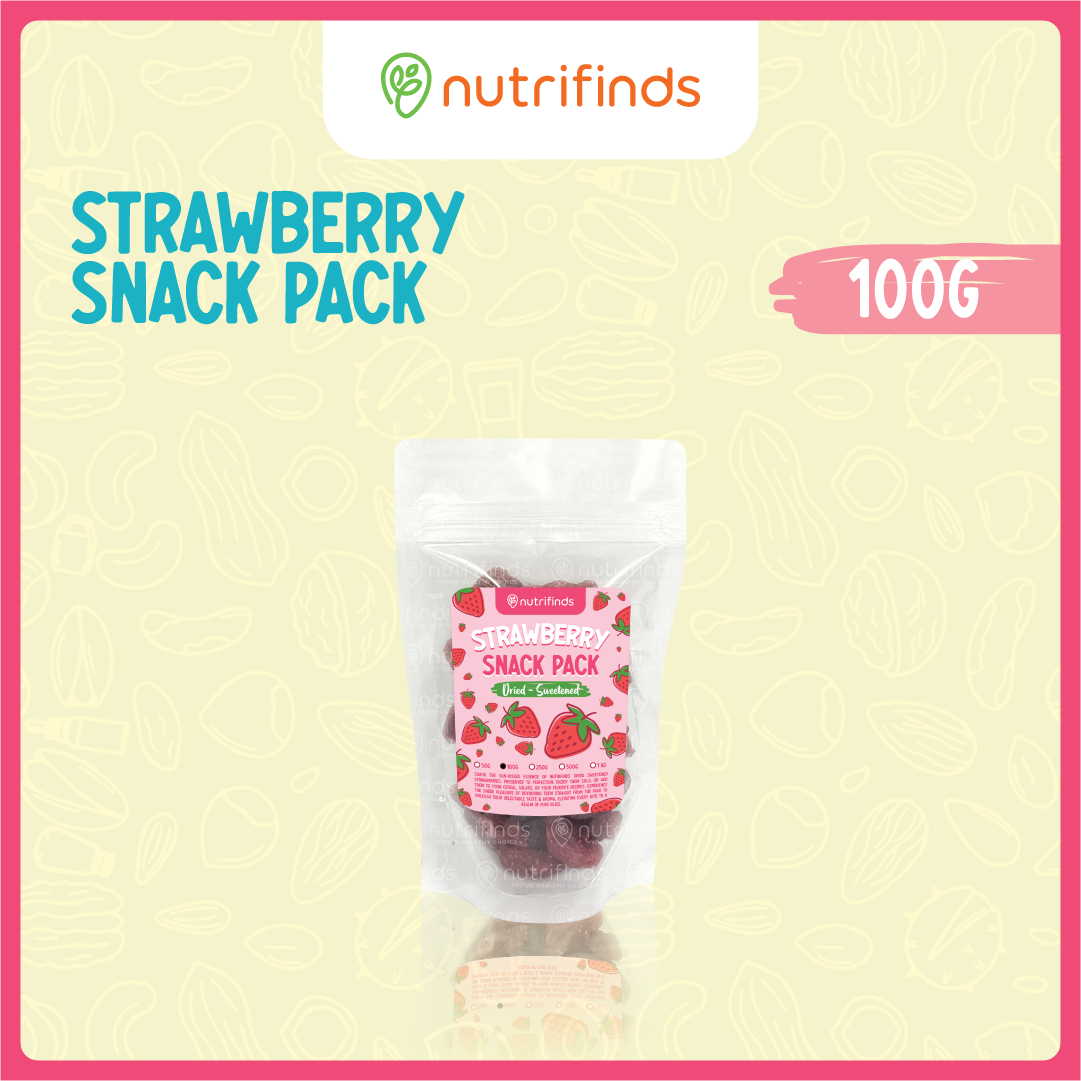 Nutrifinds® Strawberry Snack Pack (Dried & Sweetened) | Lazada PH