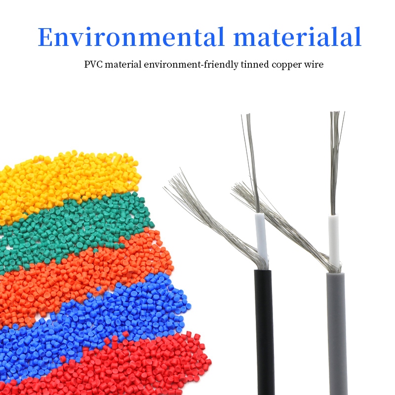 5/10M UL1185 Shielded Wire 28 26 24 22 20 18 16 14 12 10 AWG Channel Audio Single Core 1C ...