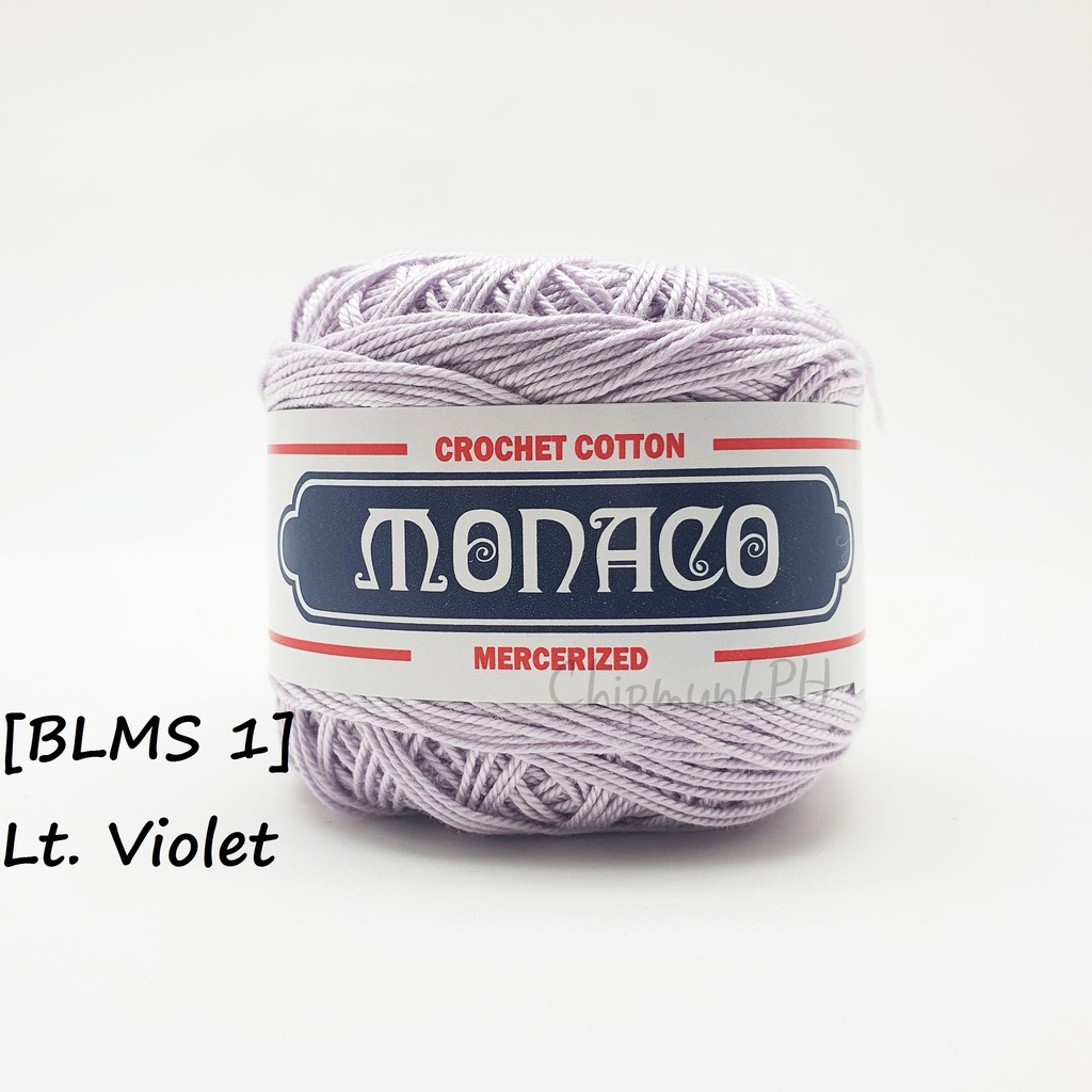 Monaco Mercerized Crochet Cotton 3 Ply [SOLID COLORS Set A] | Lazada PH