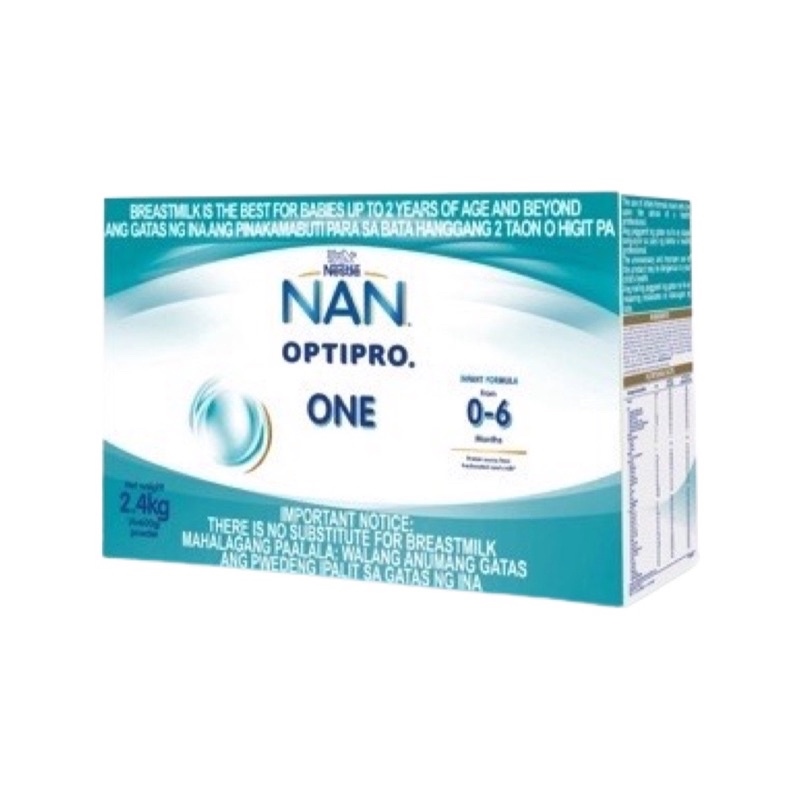 NAN® OptiPro® 2.4kg 0-6 Months Infant Formula | Lazada PH